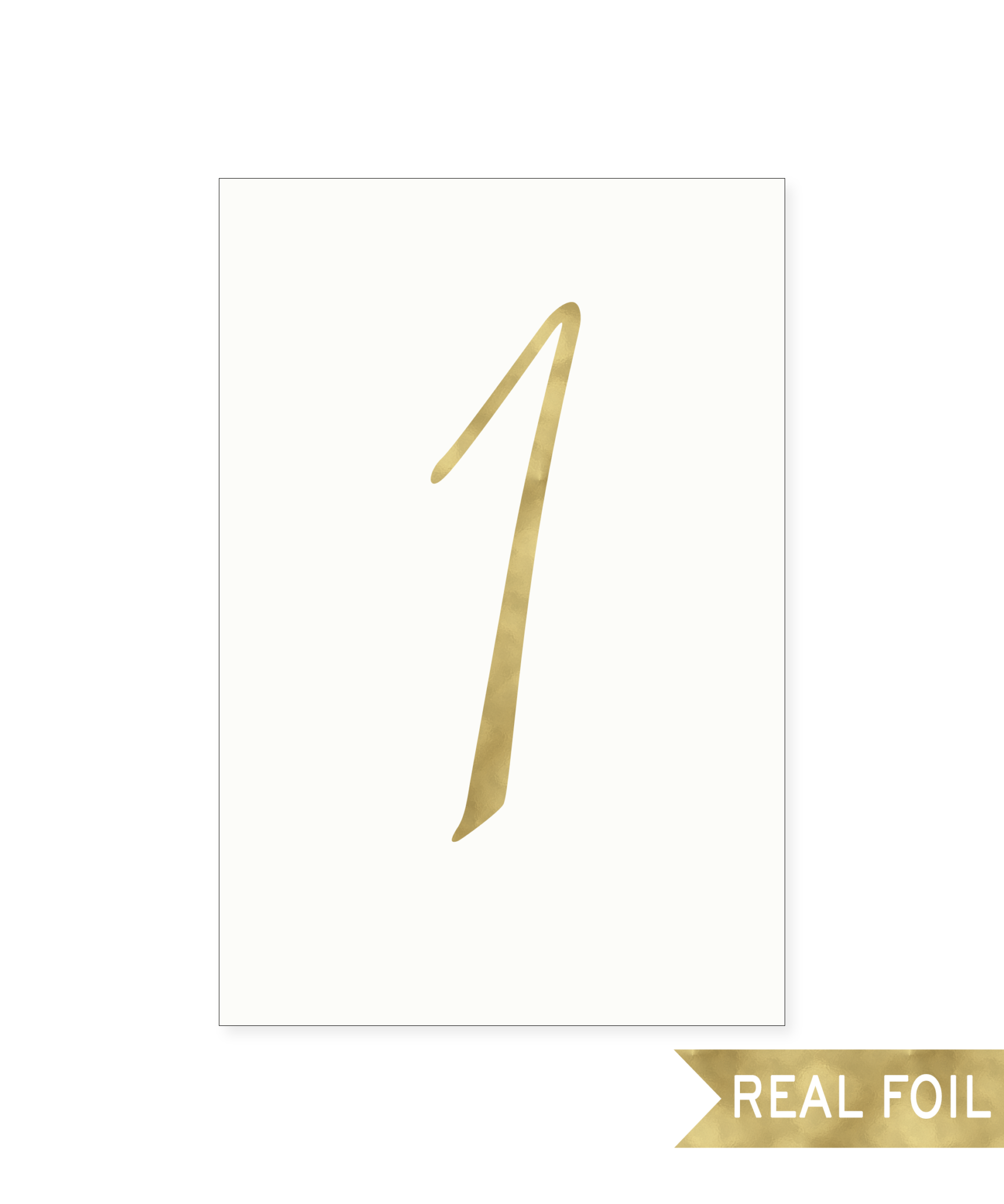 Modern Gold Table Numbers for Weddings and Events, High Quality ...